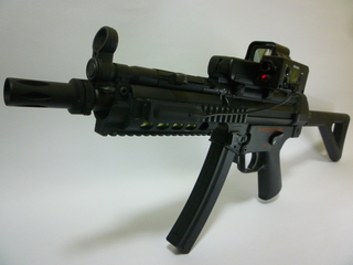 ELEMENT製 EOLAD 2 LASER DEVICE & 552ホロサイトレプリカをのっけてみた: MP5RAS review 東京マルイ電動ガン